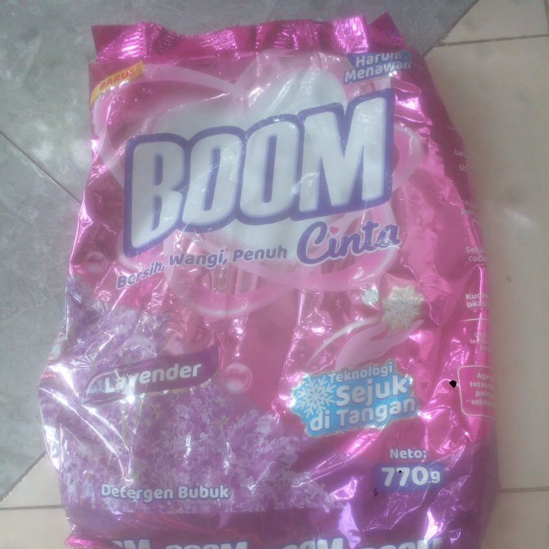Jual Boom cinta detergent bubuk 770 gram dari wings detergen | Shopee ...
