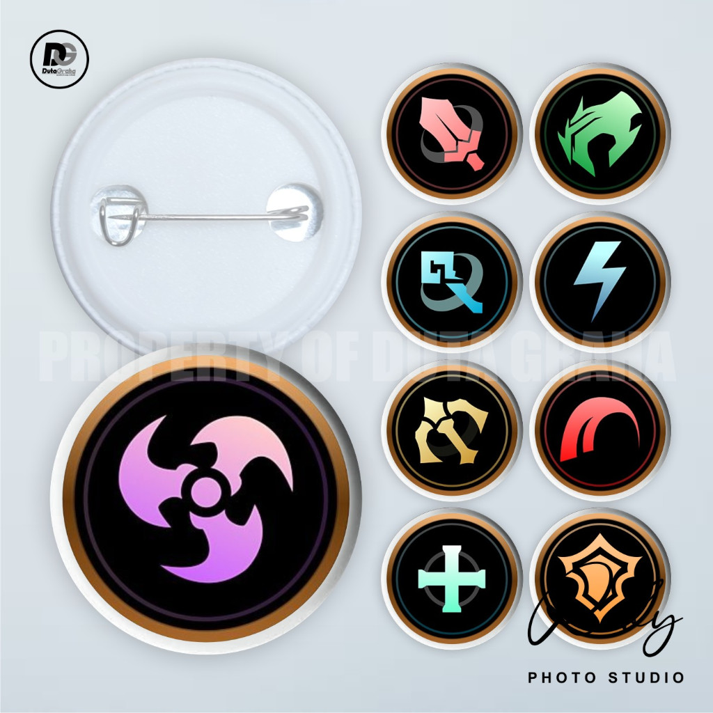 Jual [PIN PRESS] TALENT MOBILE LEGENDS Pin Bros Aksesoris Souvenir GAME ...