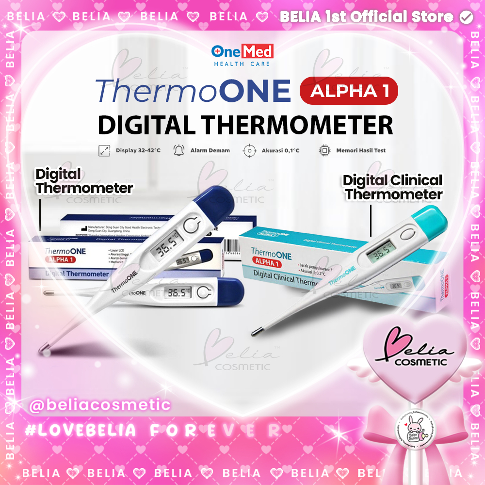 Jual BELIA THERMO ONE ALPHA 1 Digital Clinical Thermometer | Akurasi ...
