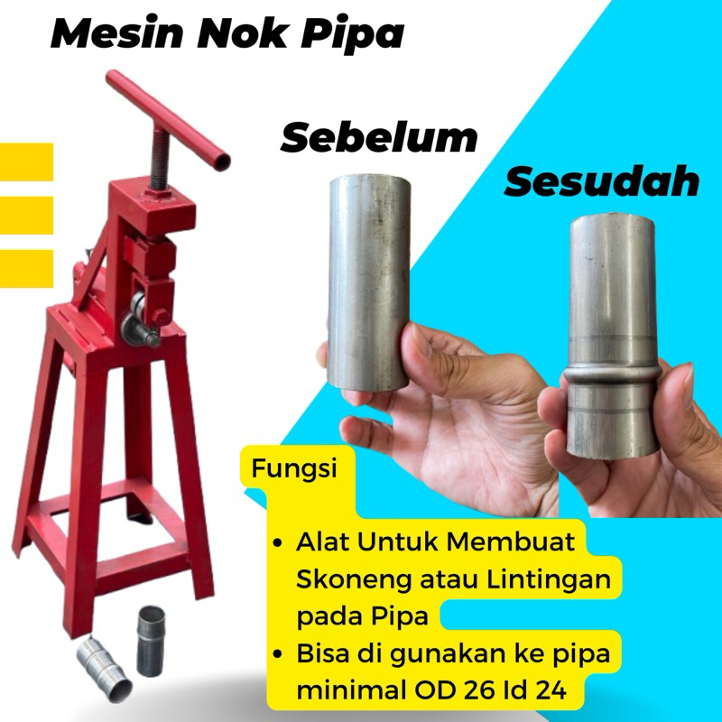 Jual Alat Lintingan Pipa Mesin Nok Pipa Stainless Alat Sekoneng Pipa ...