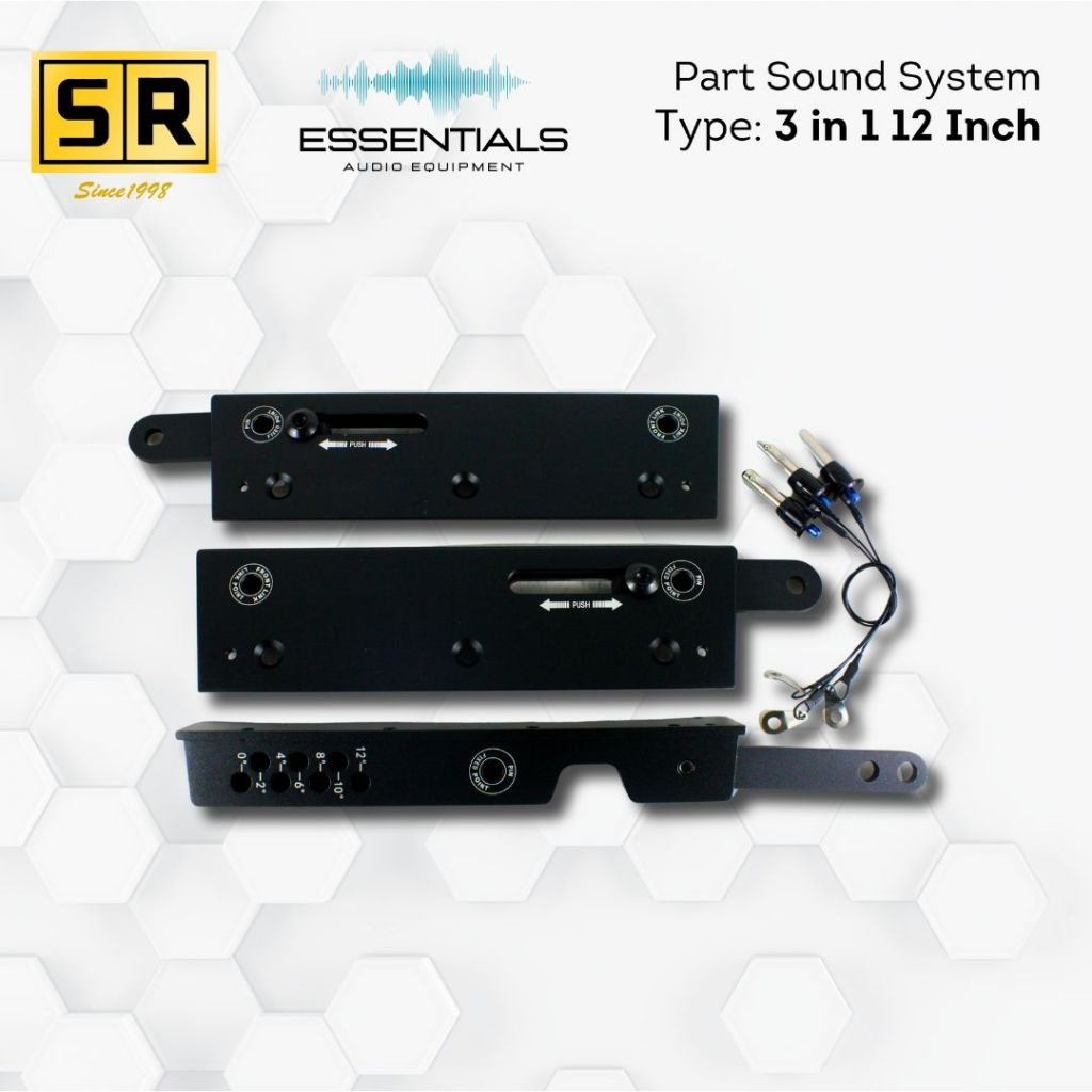 Jual Bracket Line Array 3 in 1 Ukuran Box Speaker 12'' / Breket 3x1 ...