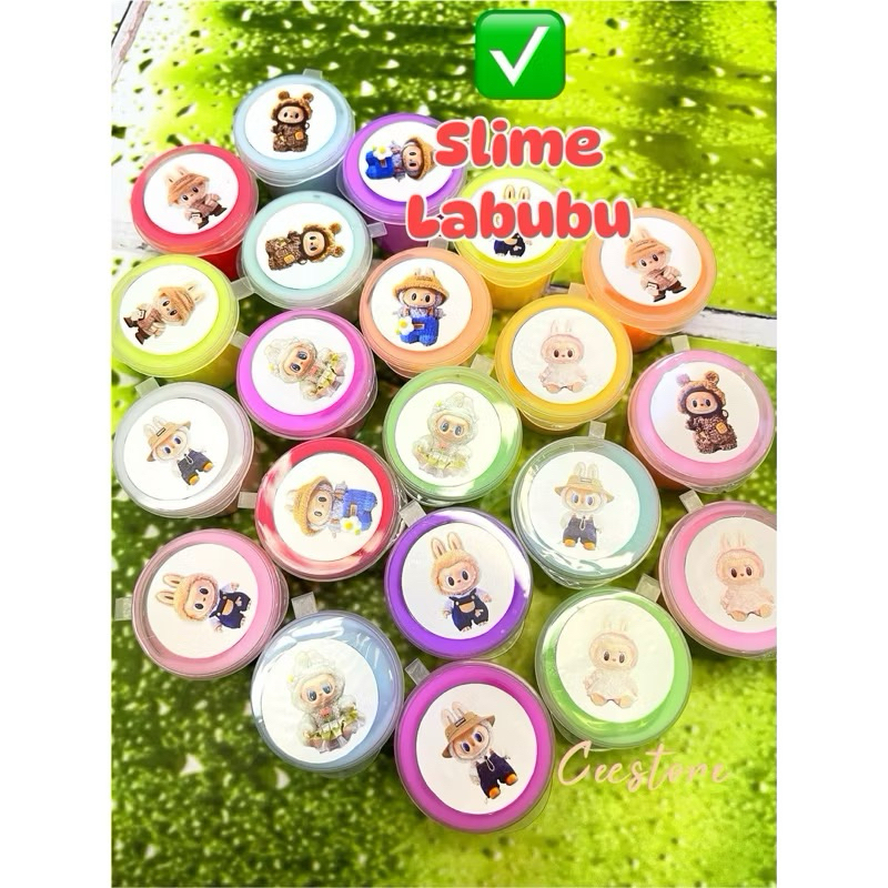 Jual Slime Mini Labubu/ mslime tofu | Shopee Indonesia