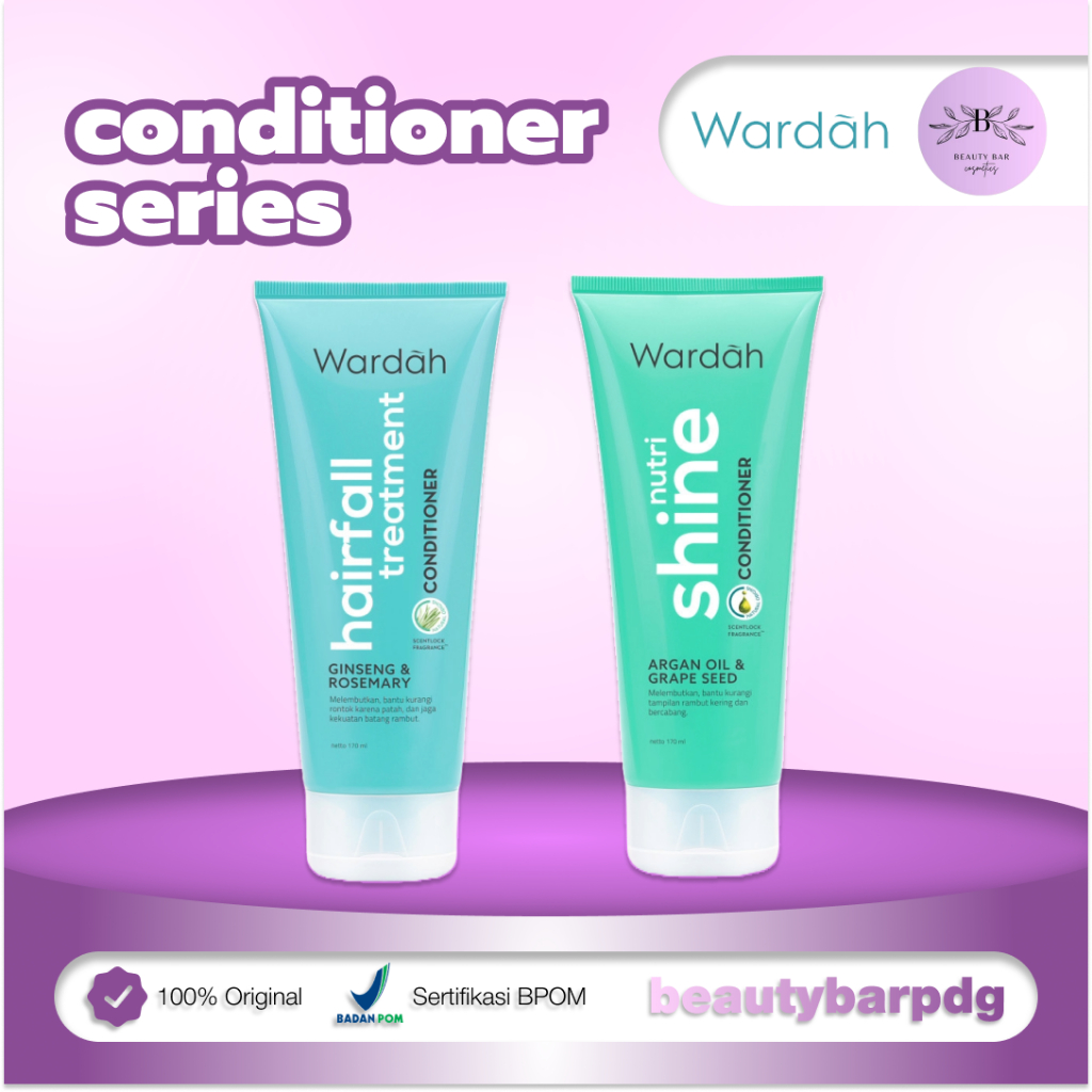 Jual Wardah Hairfall Treatment Conditioner 170ml | Melembutkan dan ...