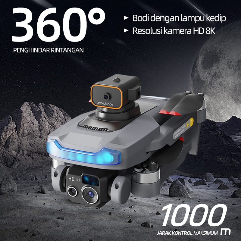 Jual P15 Drone kamera jarak jauh fotografi udara profesional murah dual ...