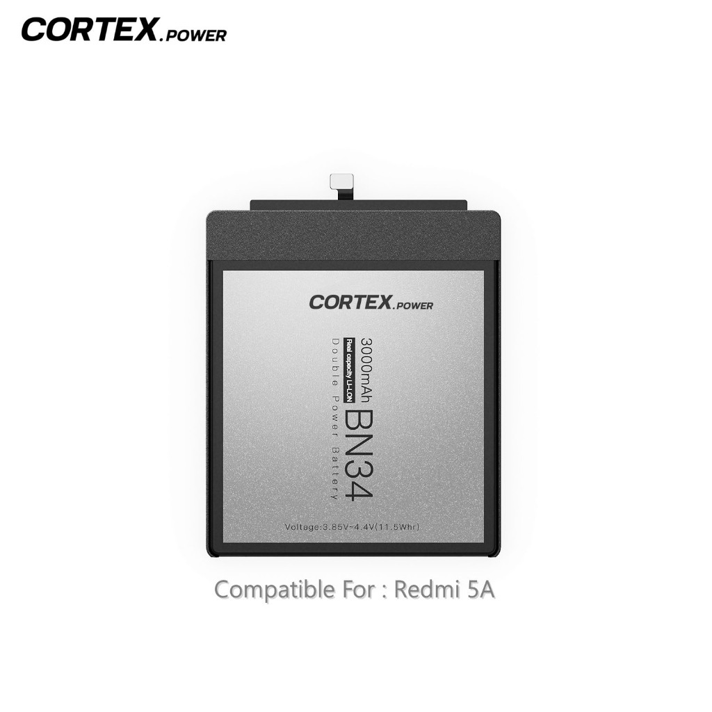 Jual Cortex Power - Baterai BN34 Compatible for Redmi 5A Double Power ...