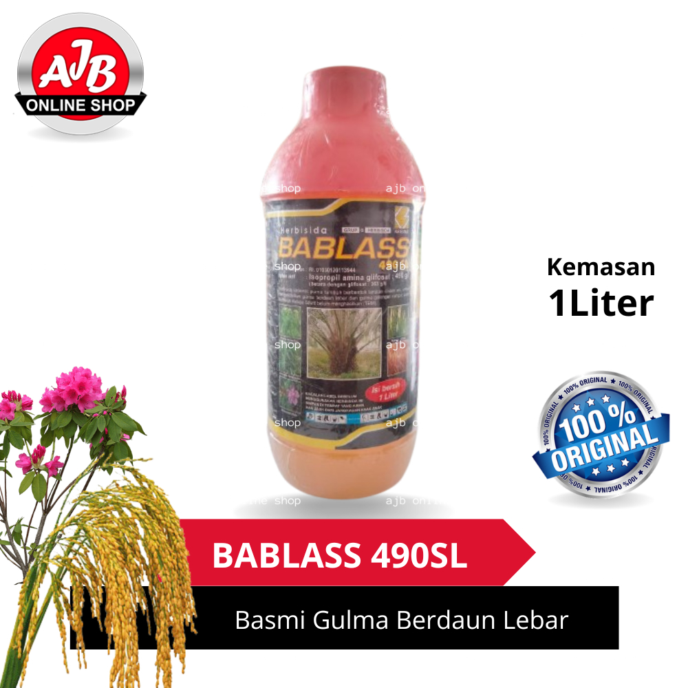 Jual BABLASS 490 SL Herbisida Sistemik 1 Liter mengendalikan gulma ...