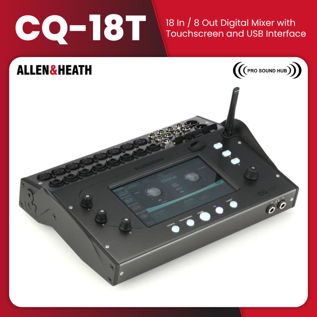 Jual Allen & Heath CQ-18T Mixer Digital Mixing Console 16 Channel CQ18T ...