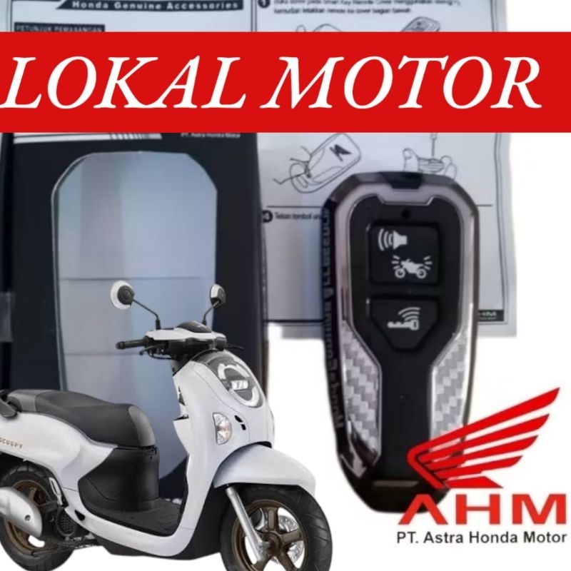 Jual ORIGINAL AHM cover remote keyless honda scoopy 2025 2024 2023 ...
