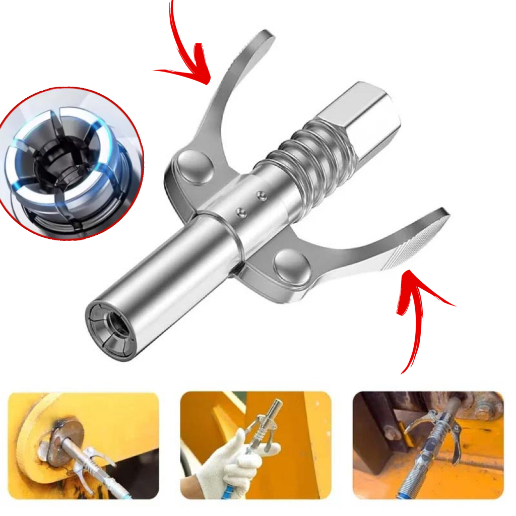 Jual Nozzle Grease Alat Grease Gun Coupler Alat Aplikasi Minyak Gemuk ...