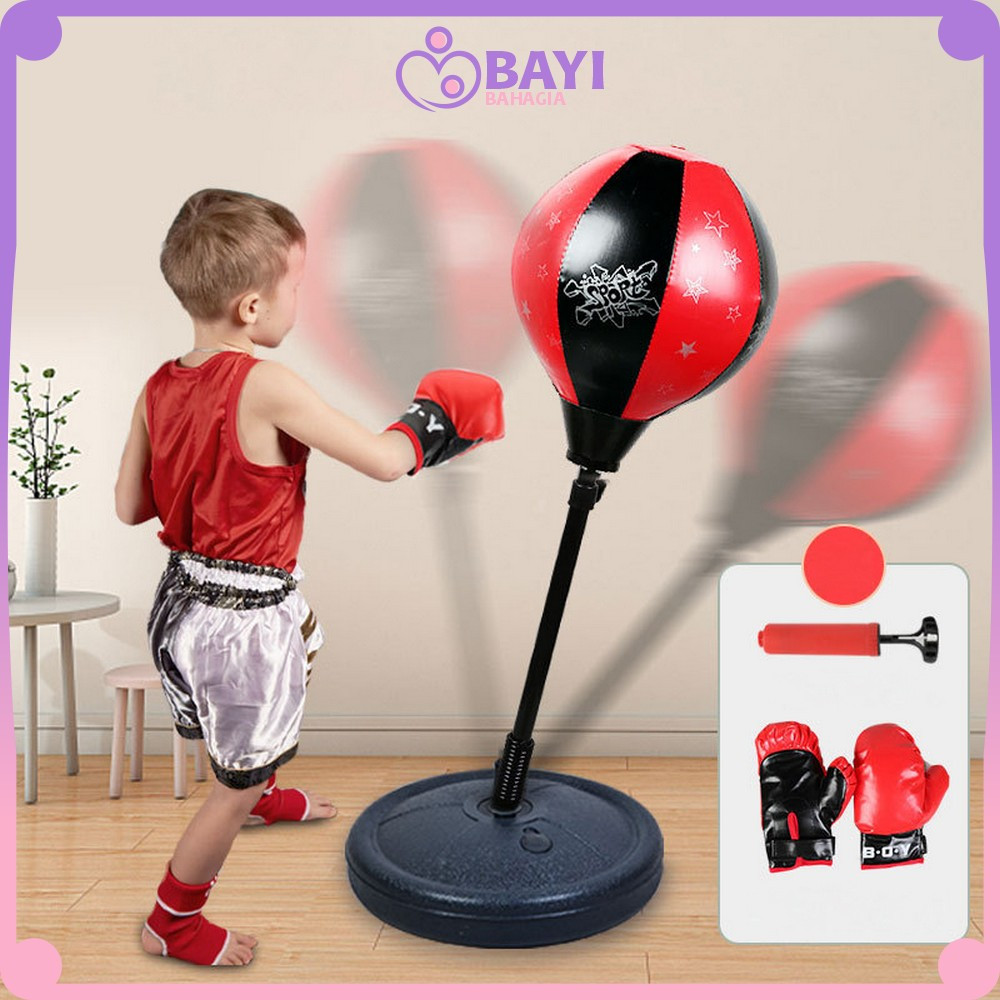 Jual Mainan Alat Latihan Tinju Set Anak / Childrens Boxing Toys ...