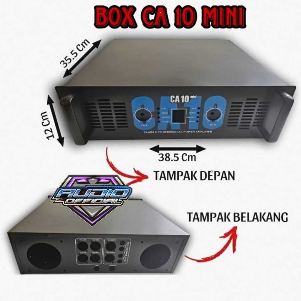 Jual Box Power Amplifier CA 10 Mini / Bok CA10 Series Bahan Tebal | Shopee Indonesia