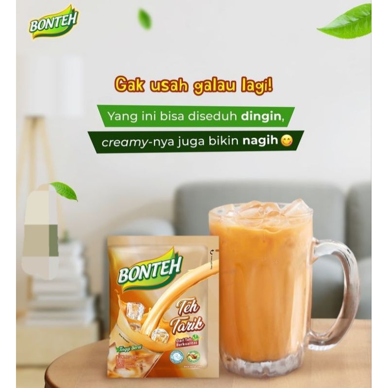 Jual Teh tarik Bonteh 10 sachet | Shopee Indonesia