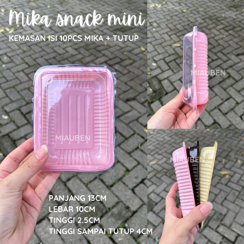 Jual (Isi 10) Mika snack mika brownies mini | Shopee Indonesia