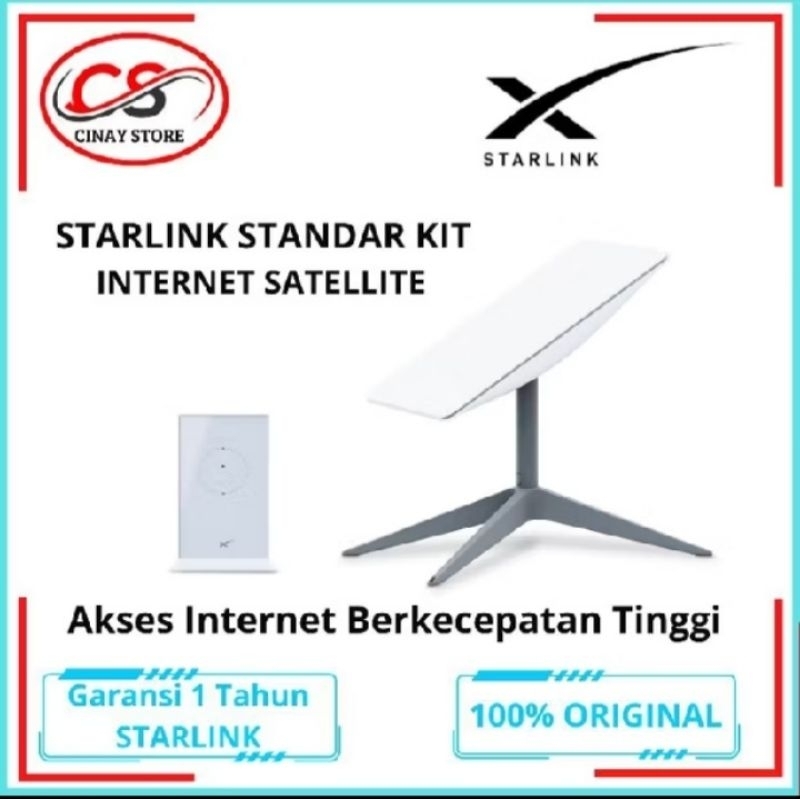Jual STARLINK Gen 2 Standard Internet Kit Satellite Antenna & WiFi ...