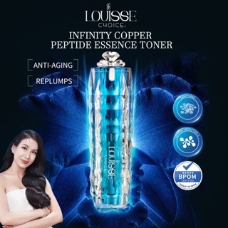 Jual [LIVE] LOUISSE CHOICE INFINITY COPPER PEPTIDE ESSENCE TONER 100ml ...