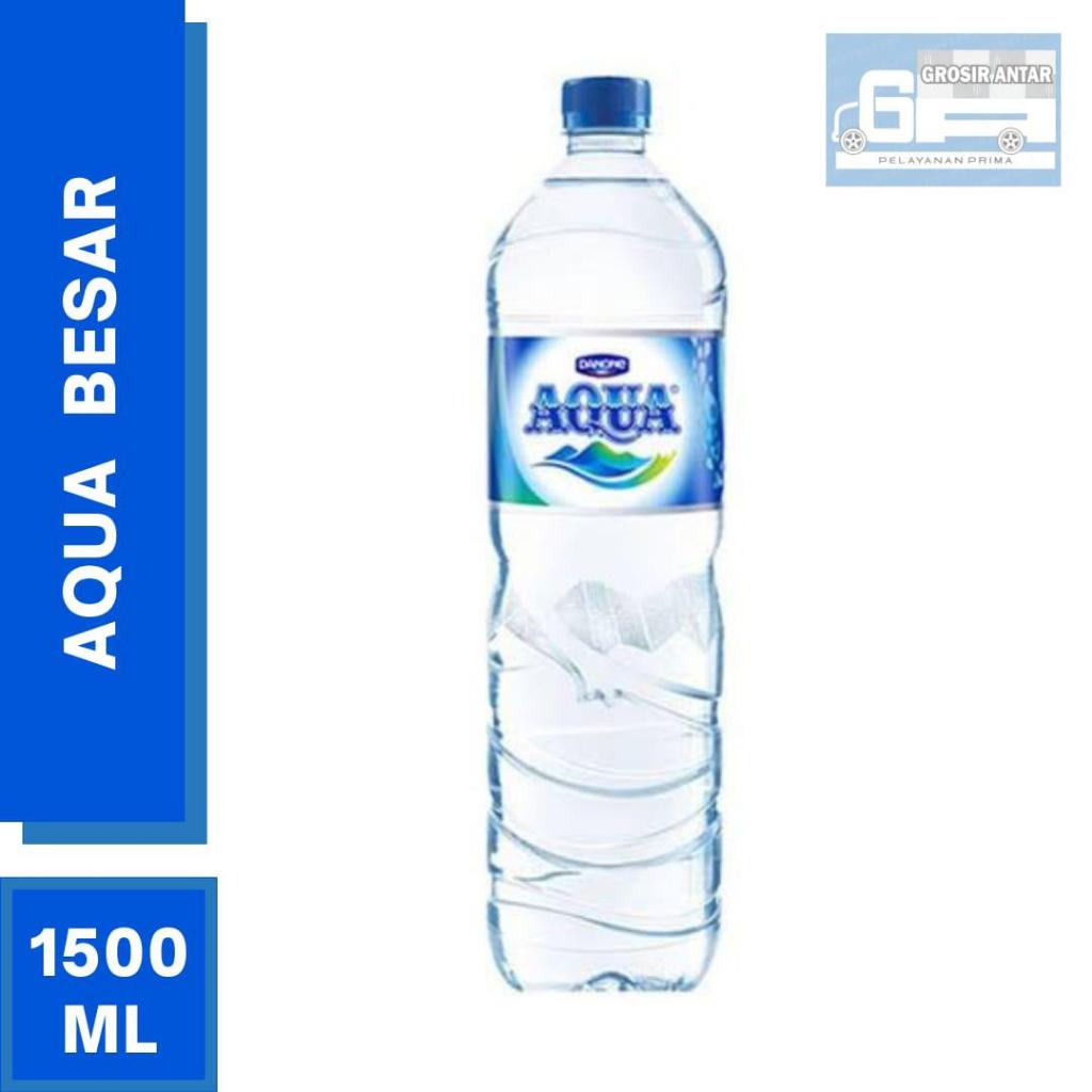 Jual Aqua Botol 1500ML 1 Dus isi 12 Botol | Shopee Indonesia