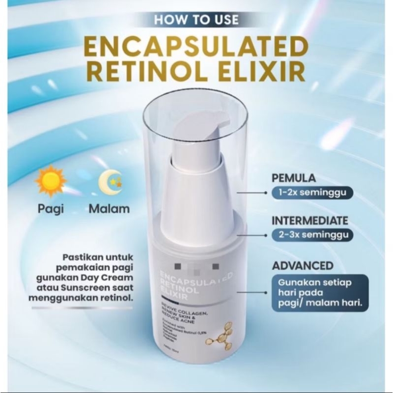 Jual Encapsulated Retinol Elixir Serum MS GLOW | Shopee Indonesia