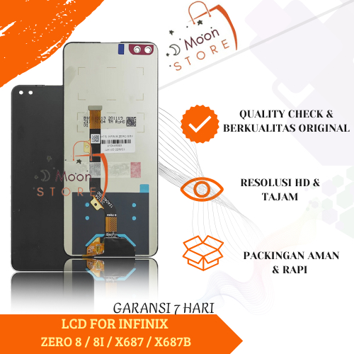 Jual LCD TOUCHSCREEN INFINIX ZERO 8 / 8I / X687 / X687B ORIGINAL ...
