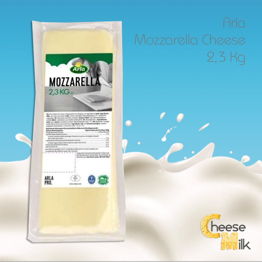 Jual HARGA MURAH Arla Danish Mozzarella Cheese 2,3 Kg | Shopee Indonesia