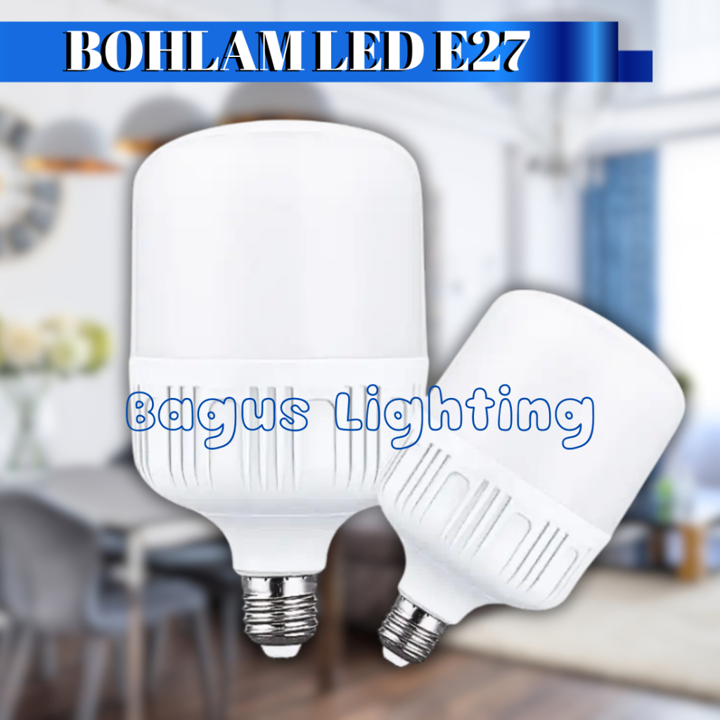 Jual Lampu LED Bohlam Jumbo 18W 28W 38W 48W 60W Fitting E27 Super Terang | Shopee Indonesia