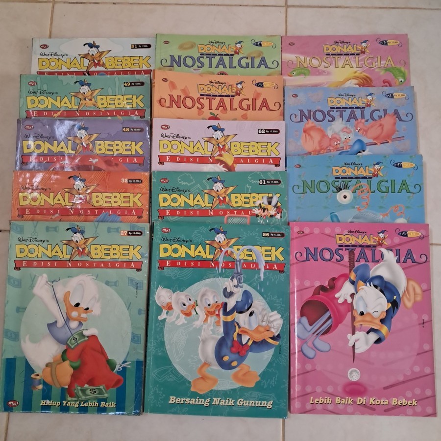 Jual Majalah Komik Donal Bebek Nostalgia | Shopee Indonesia