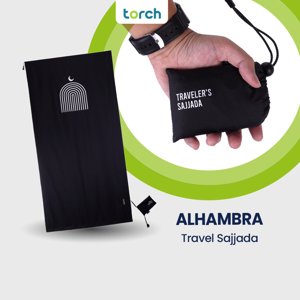 Jual TORCH Alhambra Sajadah Lipat Saku Sejadah Travelling Souvenir ...