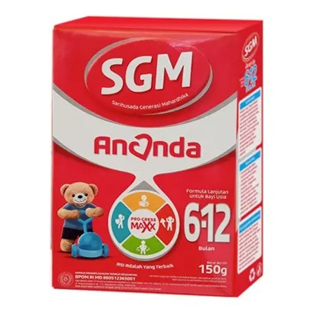 Jual SGM Ananda 2 (6-12 Bulan) 150 gr | Shopee Indonesia