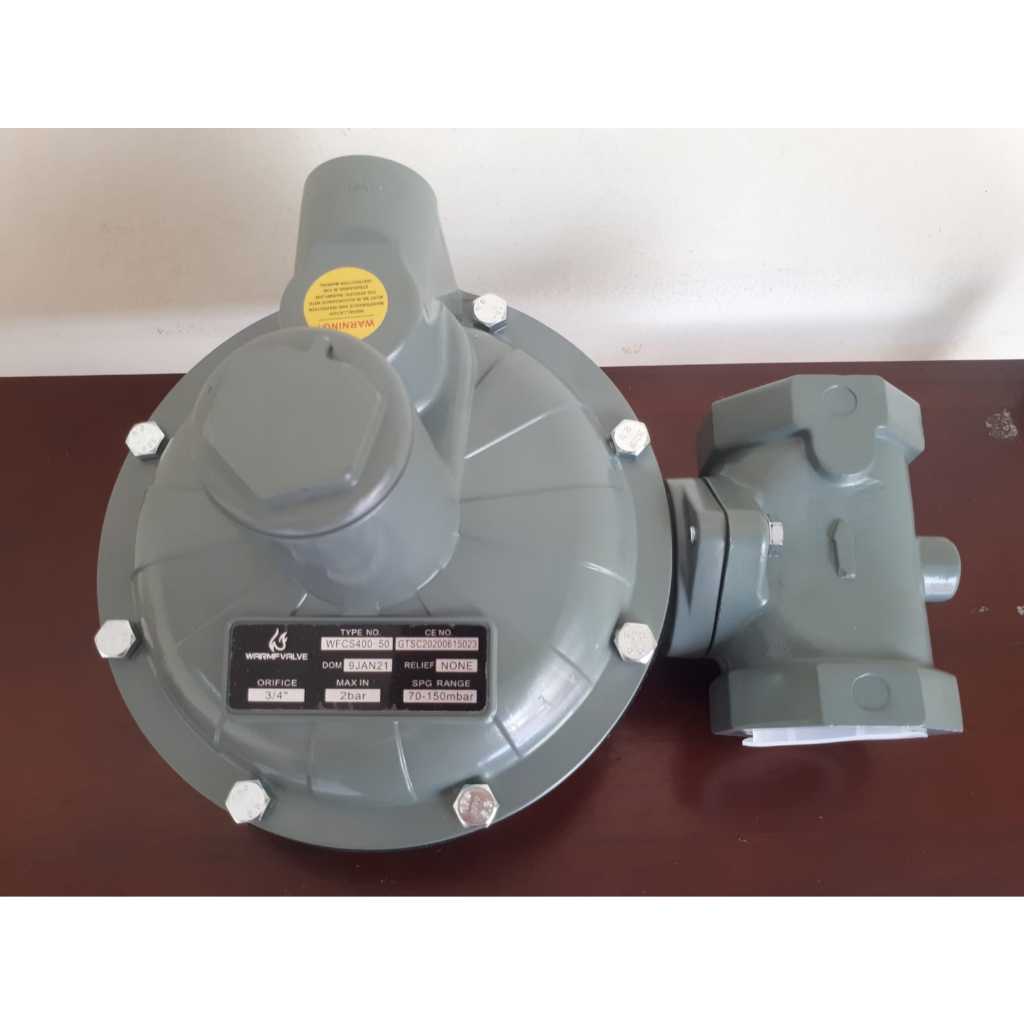 Jual Regulator Gas CS 400 WF 2" DN 50 Warmf Valve (70 -150 mbar ...