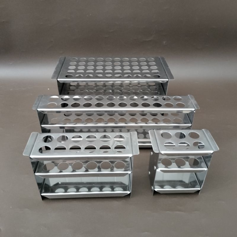 Jual Rak Tabung Reaksi Stainless 18mm | Shopee Indonesia