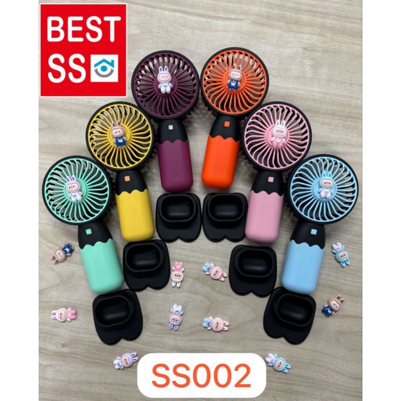 Jual Kipas Angini Mini Portable Labubu Mini Fan Karakter Labubu [BEST ...