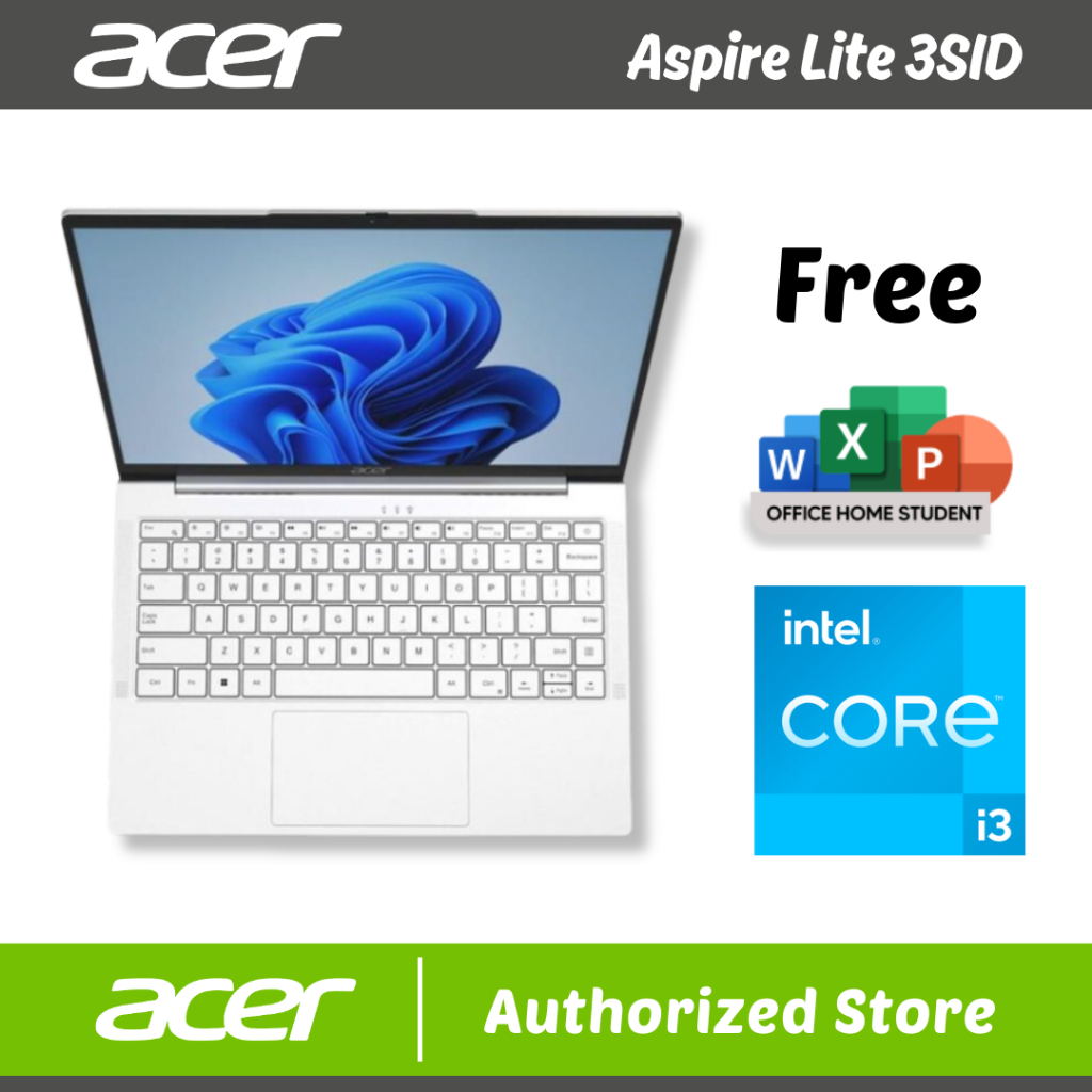 Jual ACER LITE AL1-14M i3-1215U 8GB 512GB 14" WUXGA IPS W11 OHS ...