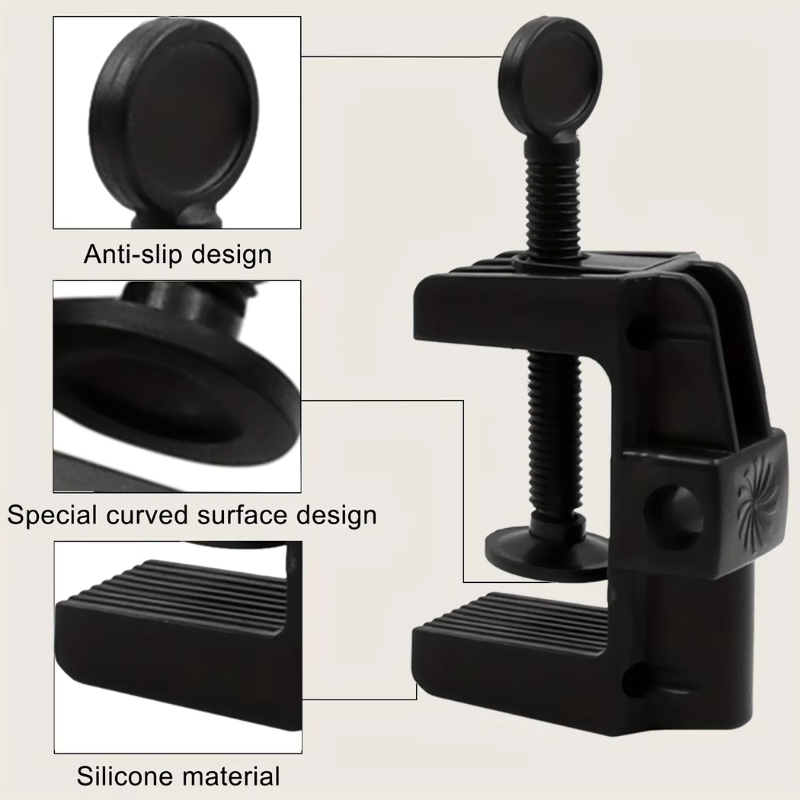 Jual Universal C-clip Holder with 1/4 and 3/8 Threaded Holes for ...