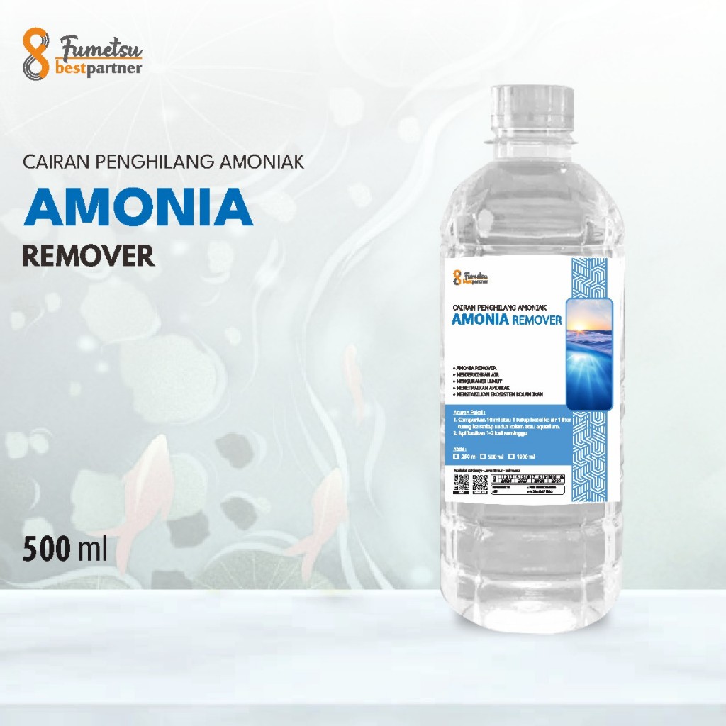 Jual Amonia Removal Kemasan 500ml Pet / Cairan Penghilang Amoniak Kemasan 500 Pet | Shopee Indonesia