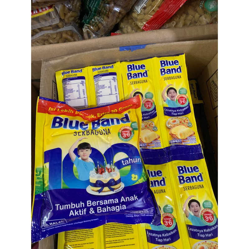 Jual Blue Band 200 gr/Blue Band Sachet 1 renceng isi 12 sachet x 15 ...