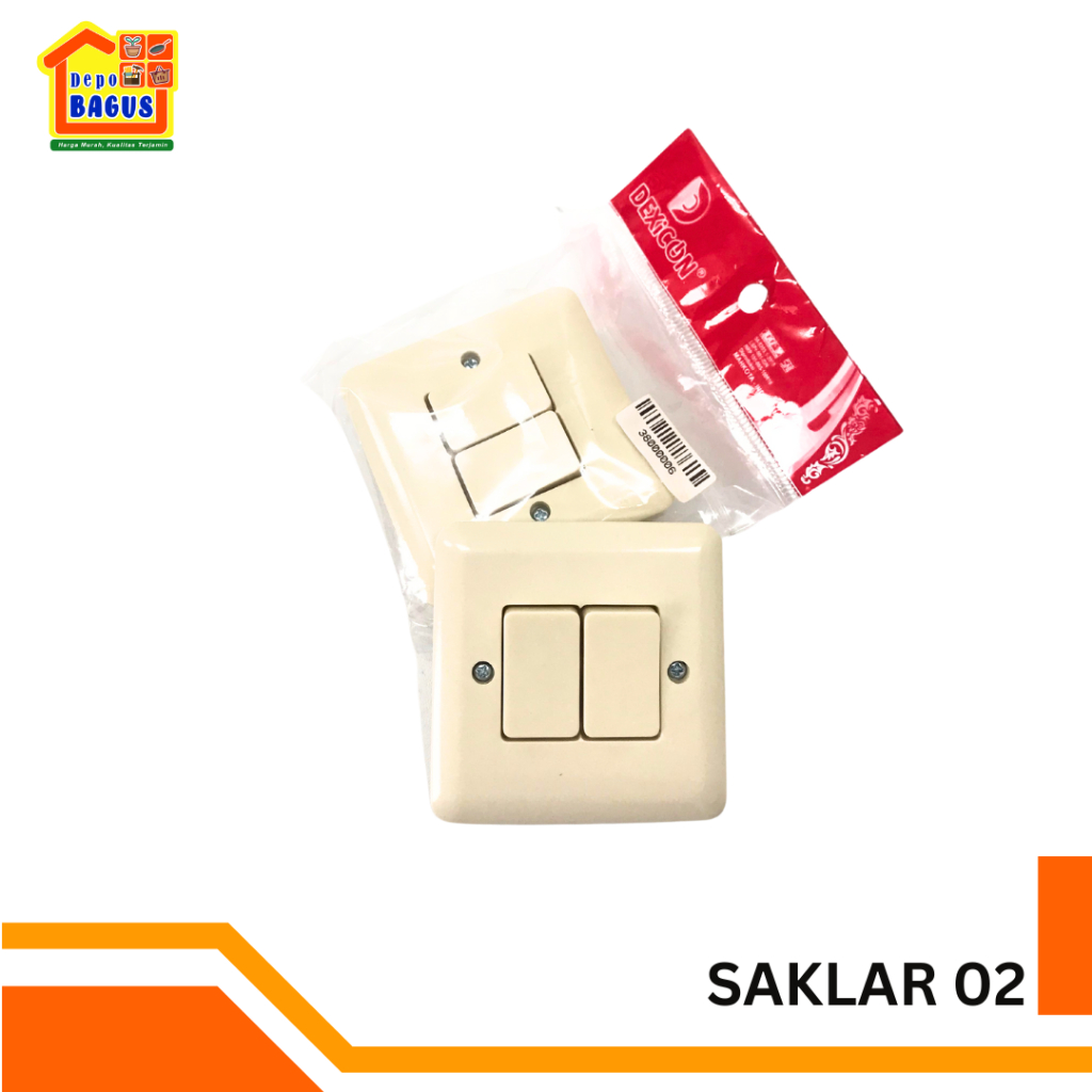 Jual Dexicon Saklar Seri IB Saklar Dinding Stop Kontak Tanam | Shopee ...