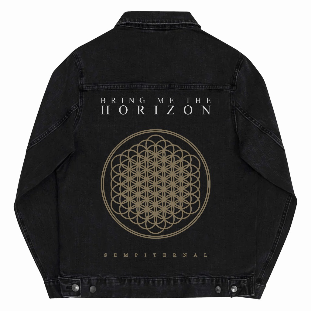 Jual Yinyanks Jacket Denim Bmth Sempiternal Jacket Jeans Hitam | Shopee ...