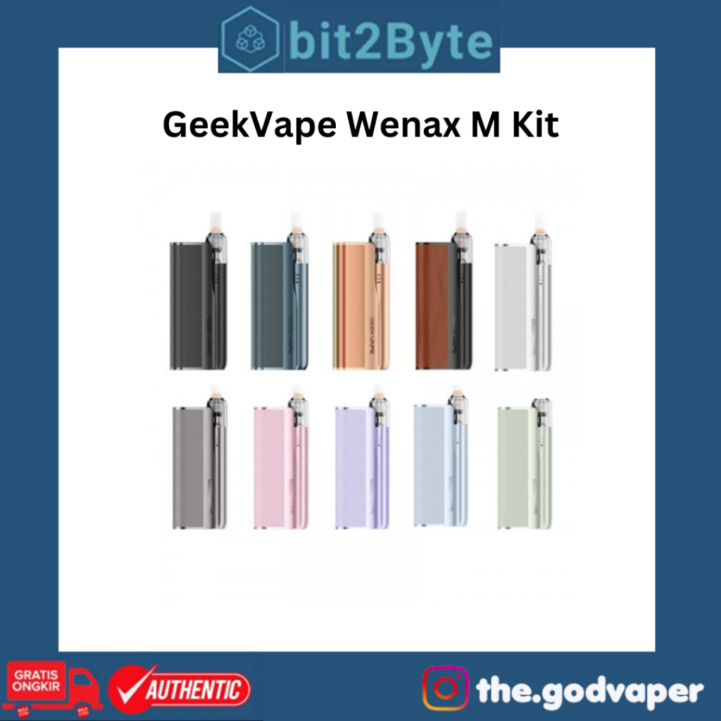 Jual GeekVape Wenax M Starter Pod Kit 2500mAh 16W | Shopee Indonesia