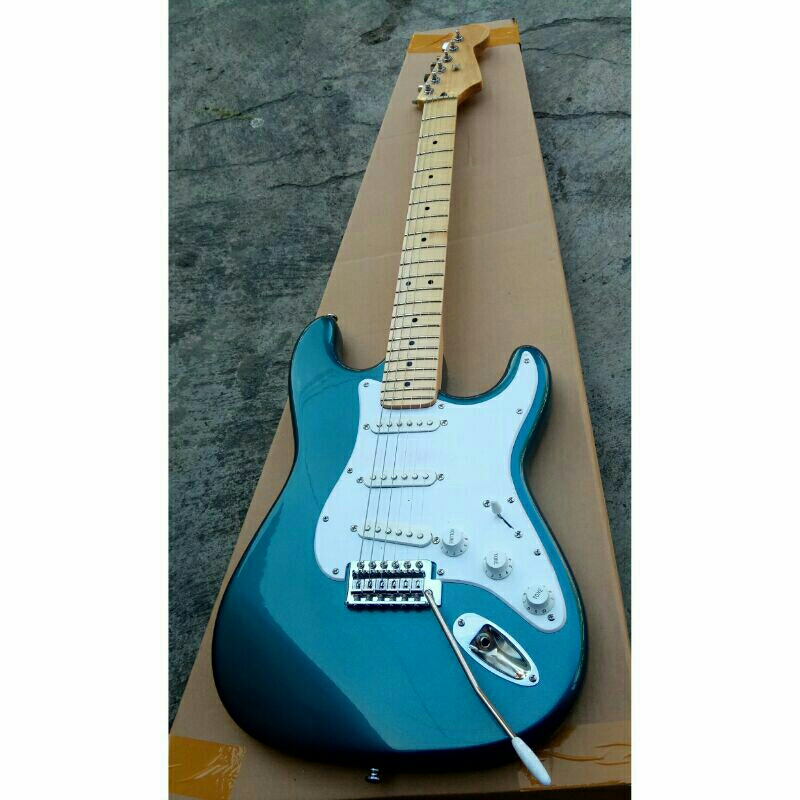 Jual Preoder Gitar Elektrik S Style Blue | Shopee Indonesia