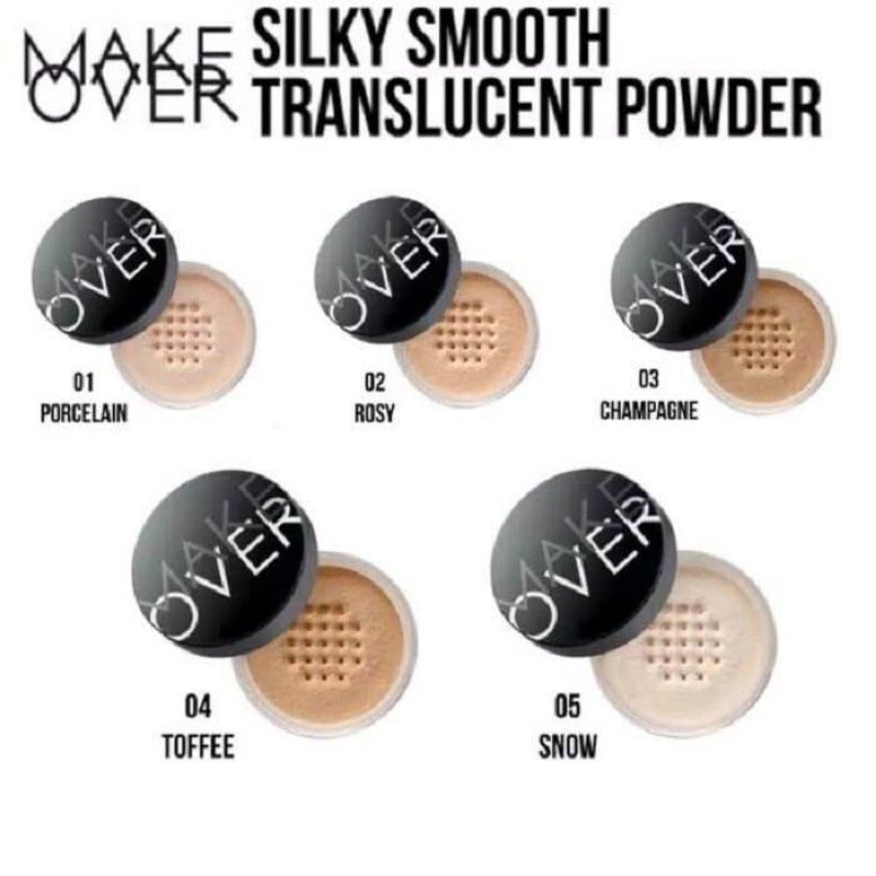Jual MAKE OVER Silky Smooth Translucent Powder / Bedak Tabur 35g ...