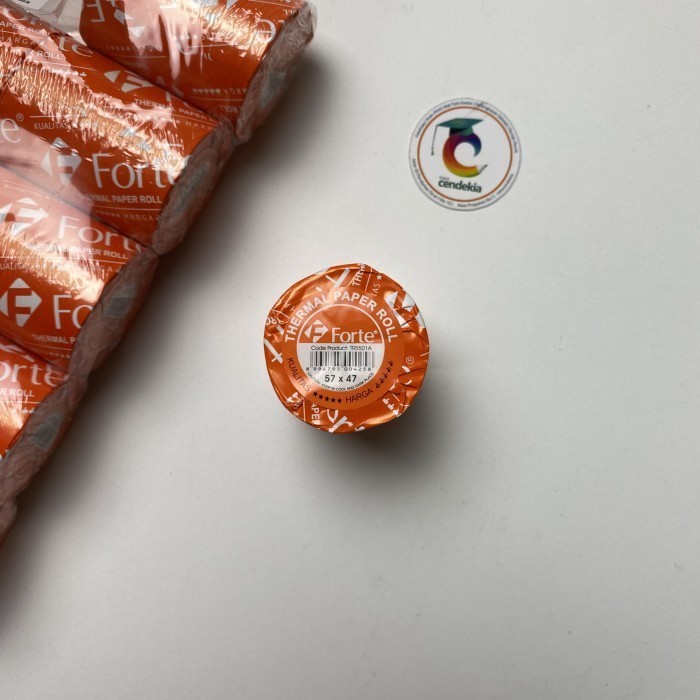Jual Kertas Thermal Paper Roll FORTE 57x47 - 1 Roll | Shopee Indonesia