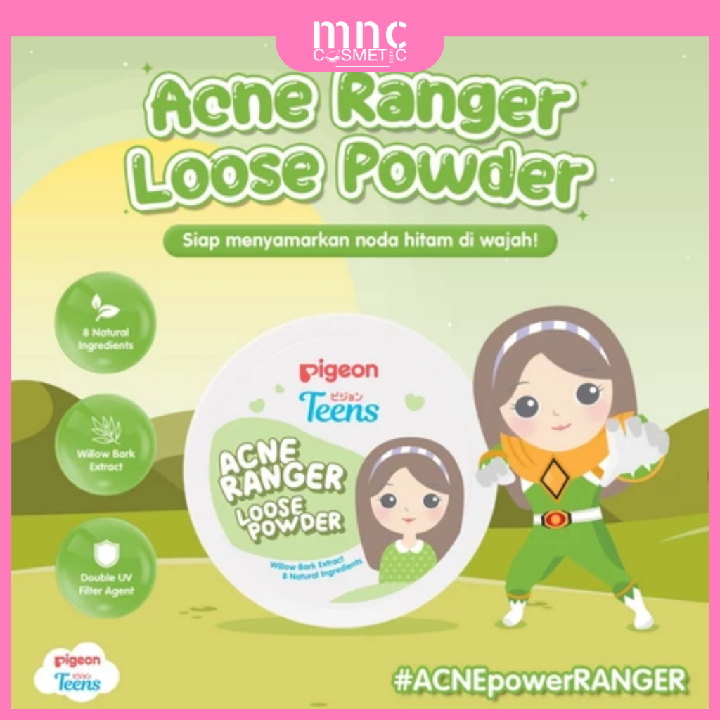 Jual PIGEON TEENS - Acne Ranger Loose Powder | Shopee Indonesia