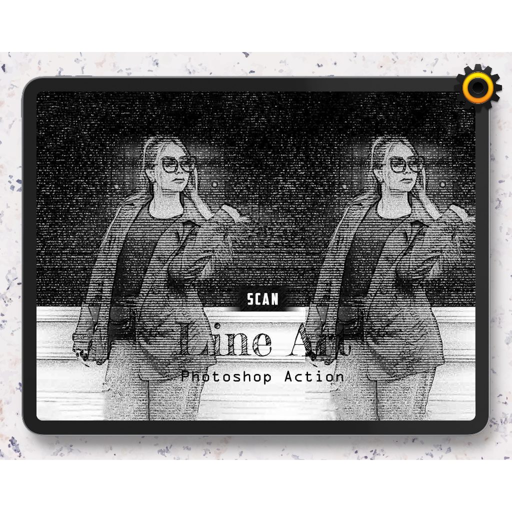 Jual Photoshop Action - Scan Line Art | Shopee Indonesia