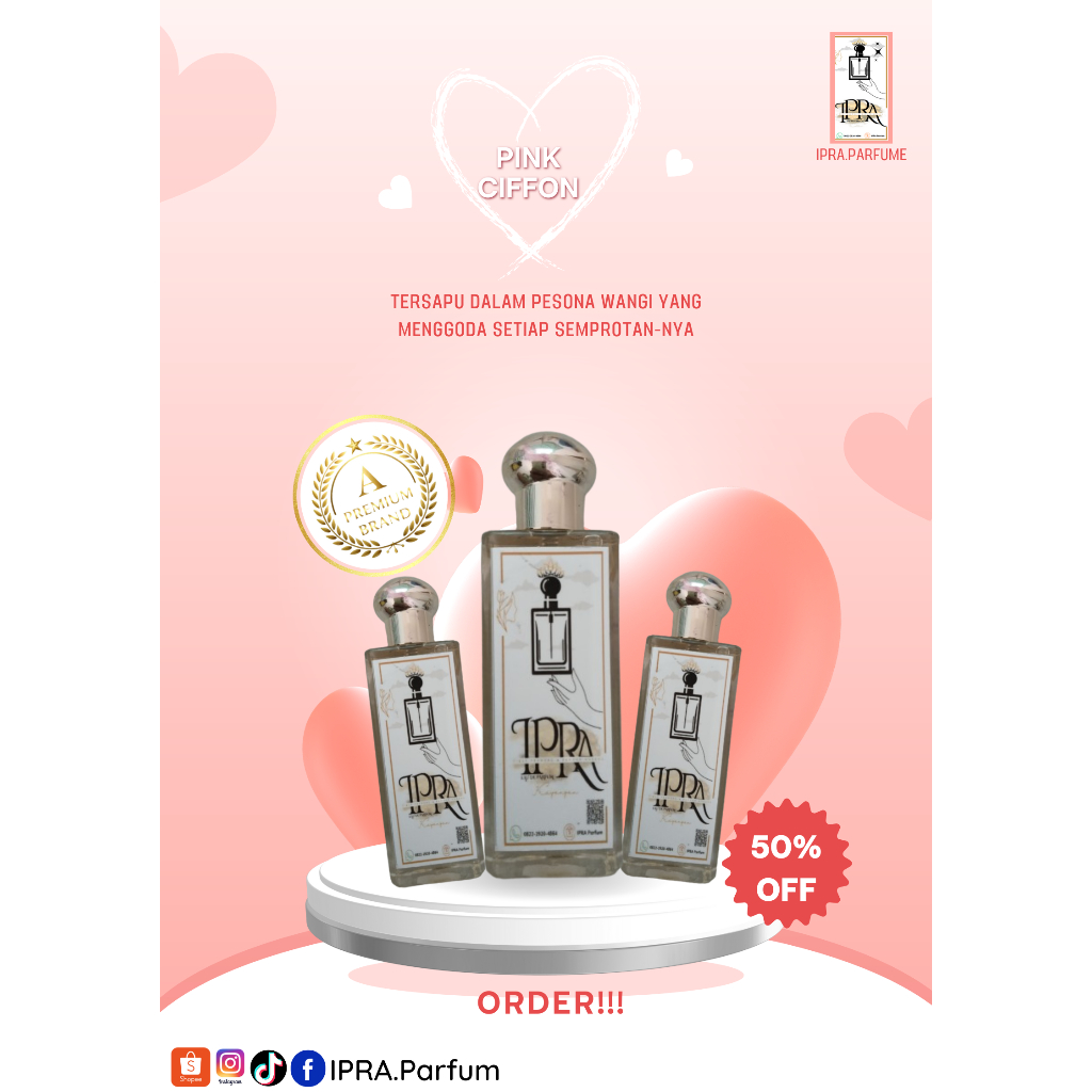 Jual PINK CIFFON 30 Ml | Ipra_Parfume (Eude Parfume) | Shopee Indonesia