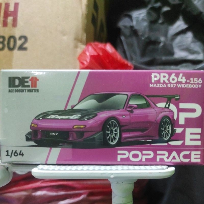 Jual POP RACE [IDE] "MAZDA RX7 WIDEBODY" Pinky | Shopee Indonesia