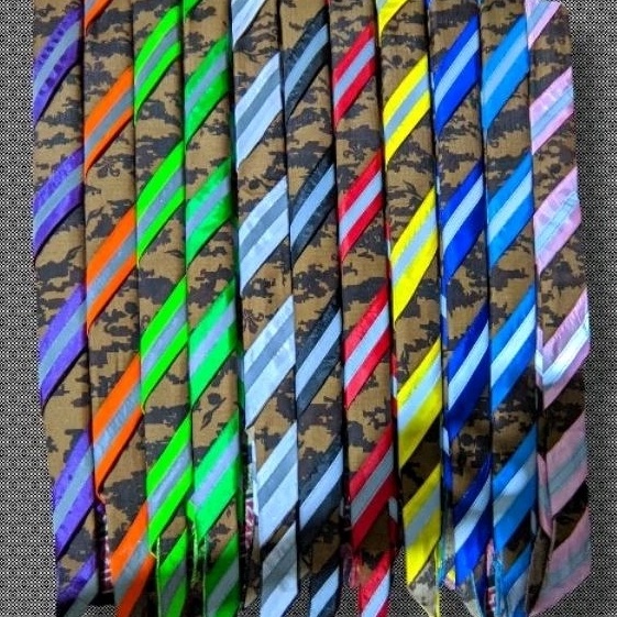 Jual KI3 scraf pramuka loreng lis menyala hhh Scraft Pramuka Skrap ...