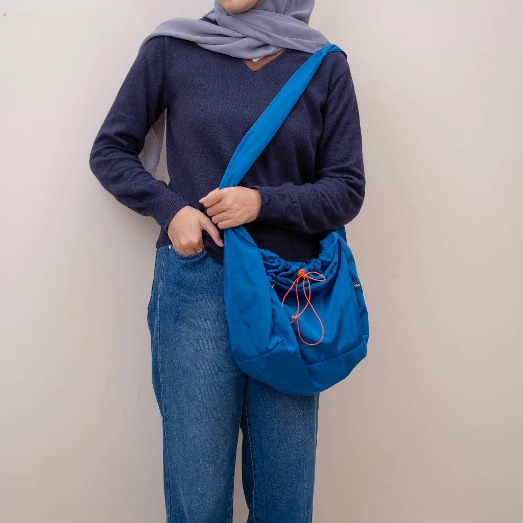 Jual TSK- ARCHIE Sling bag Nylon - Cross bag - Tas Selempang Lucu ...