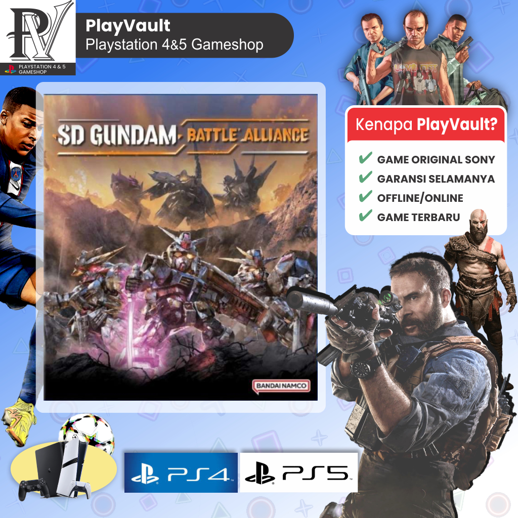 Jual SD Gundam Battle Alliance PS4 PS5 | Shopee Indonesia