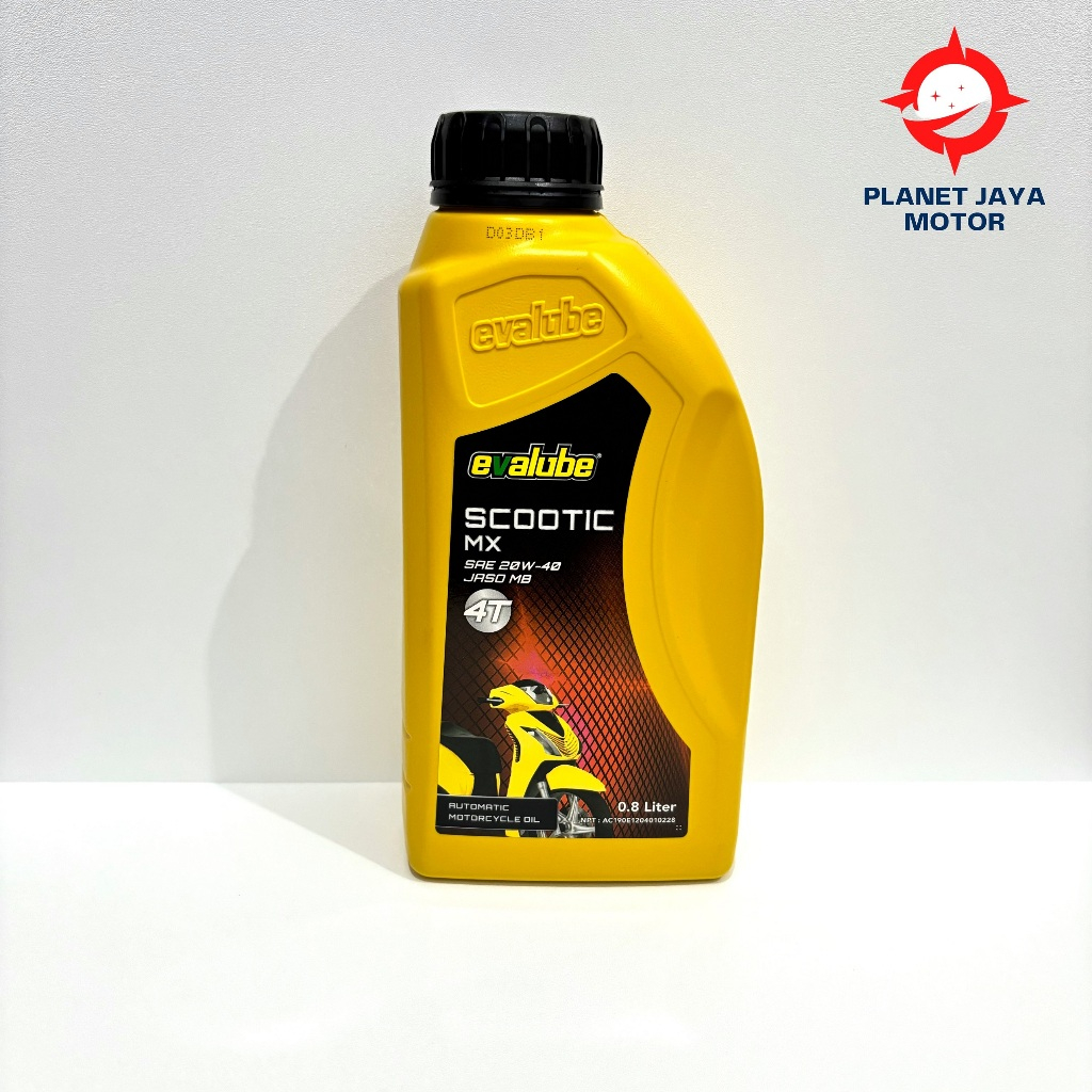 Jual OLI MESIN EVALUBE SCOOTIC / MATIC MX SAE 20W-40 [800 ml] | Shopee ...
