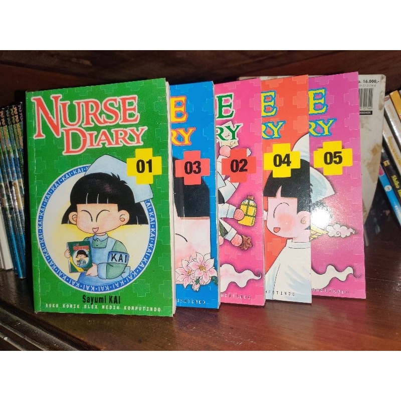 Jual Nurse Diary Komik Komedi Misteri 1-5 Sepaket | Shopee Indonesia