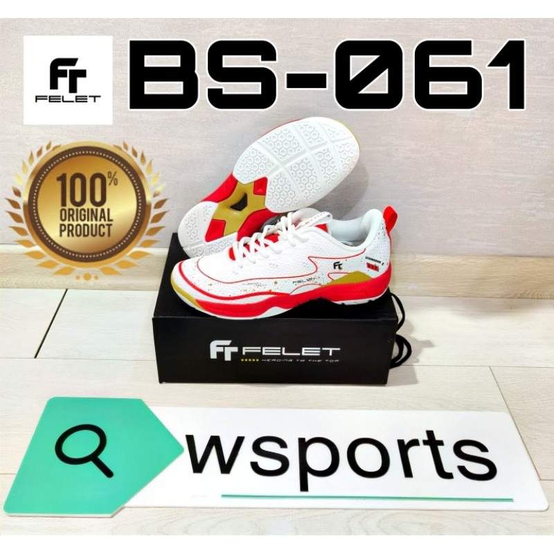 Jual Sepatu Badminton Felet BS061 BS 061 Original | Shopee Indonesia
